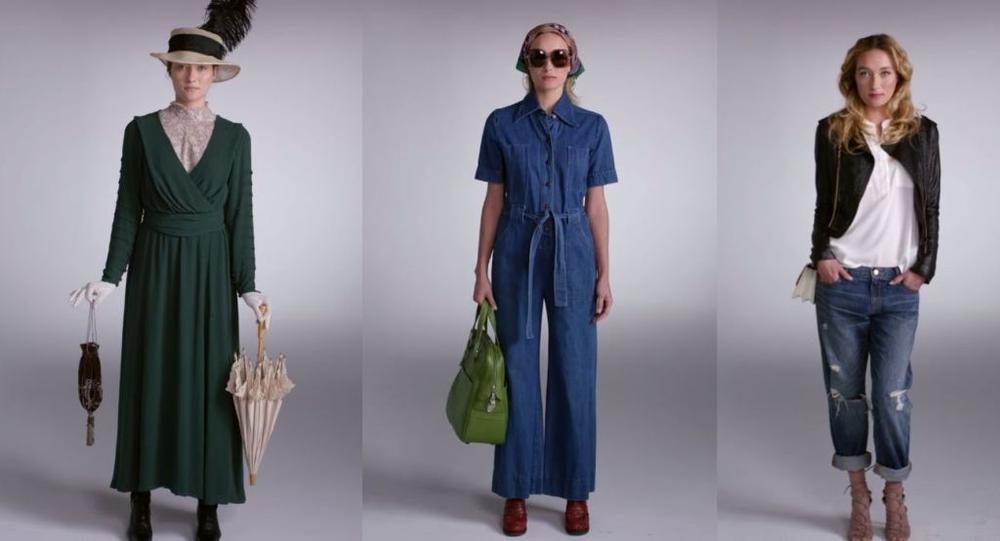 Let's Go back in Time! From Modest Gowns to Distressed denim, Watch a ...