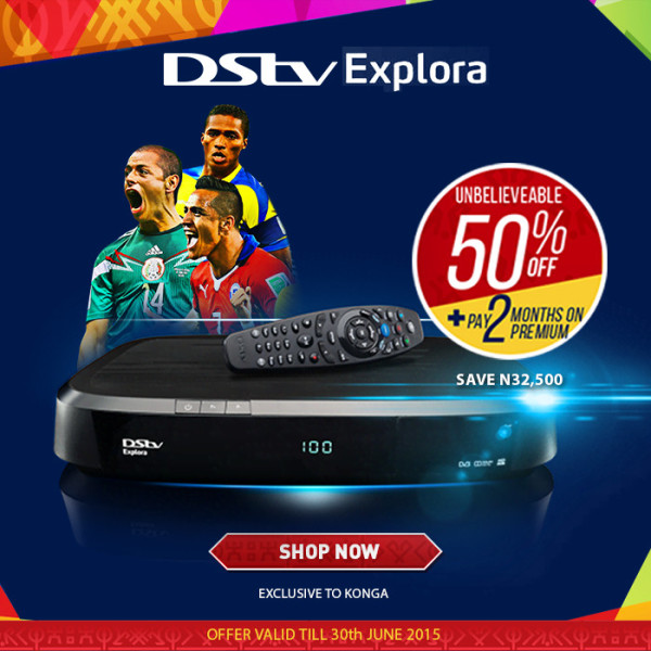 Amazing is here! 50% off DStv Explora on Konga | BellaNaija