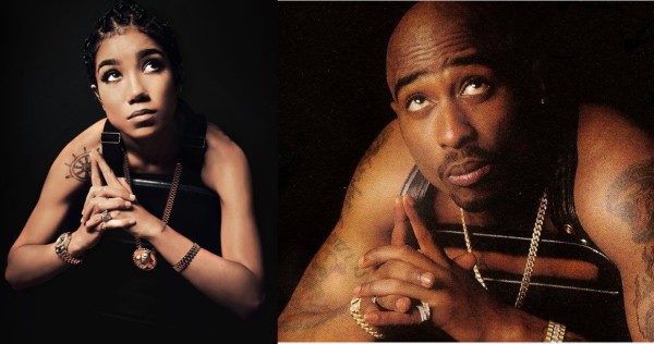 Jhene Aiko Recreates 3 Legendary Tupac Shakur Photos for his 44th ...
