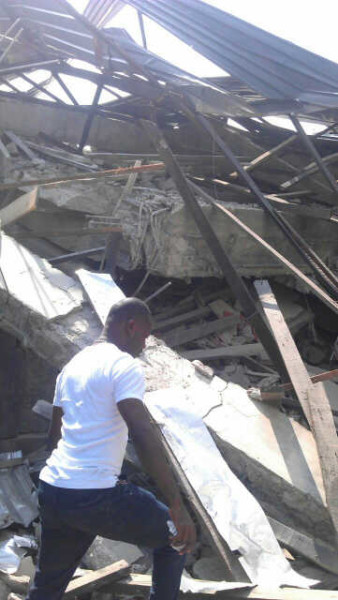 BREAKING: Multi-Storey Building in Yaba Collapses | People Feared ...
