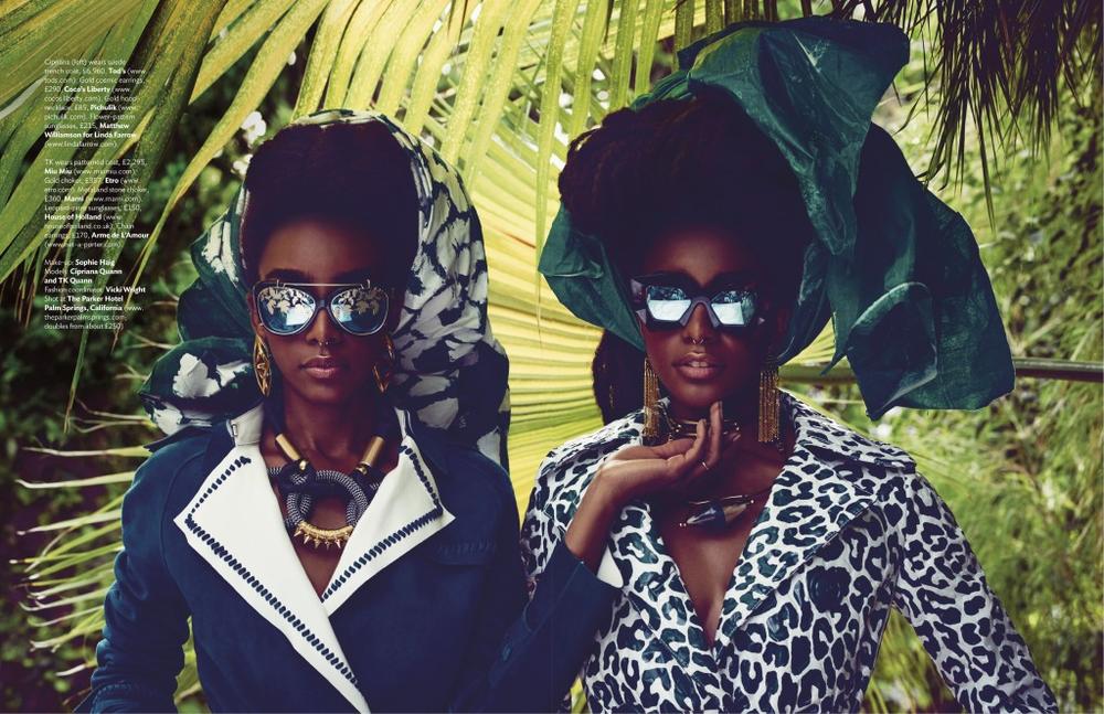 Popular Stylish Twins Cipriana & T.K Quann bring their Signature Fab to ...