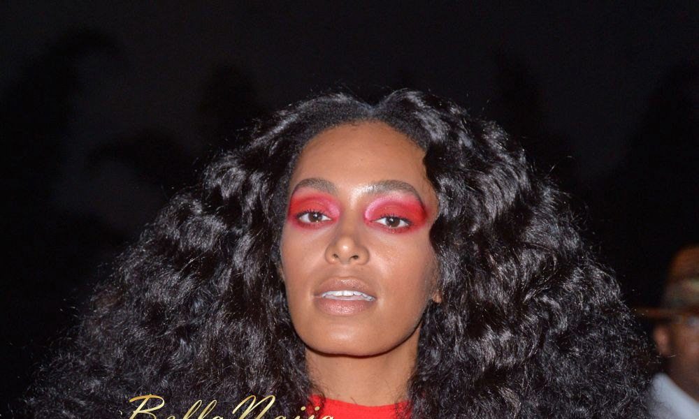Girl on Fire! Are We Loving Solange Knowles' Take on the Red Eyeshadow ...