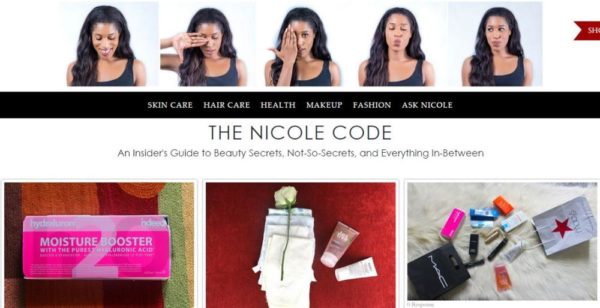Nicole Chikwe has launched a Beauty Website - The Nicole Code! | BellaNaija