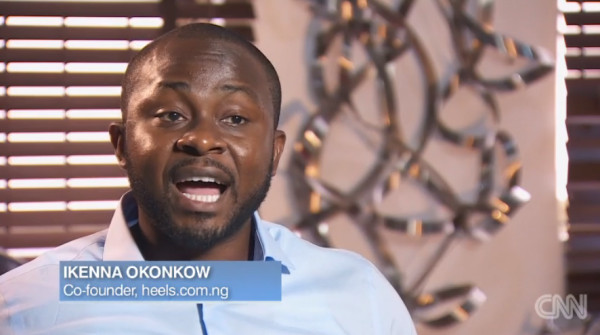 Meet one of the Men Behind Heels.com.ng! Watch Ikenna Okonkwo's Feature on CNN's African Start ...