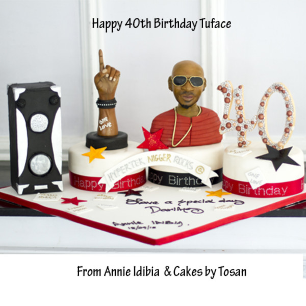 You Have to See the Amazing Cake Annie Idibia got for Hubby 2Face’s ...