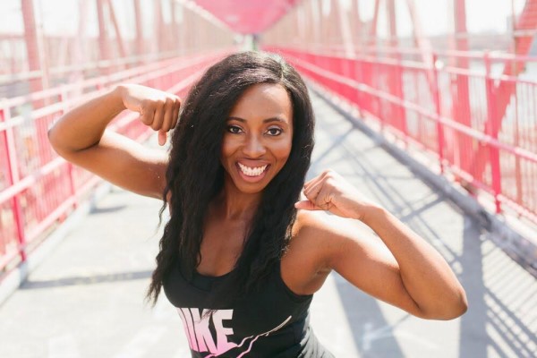 Fitness Instructor Ada-Ari Agbim Shows How to Make Your Work Out with ...