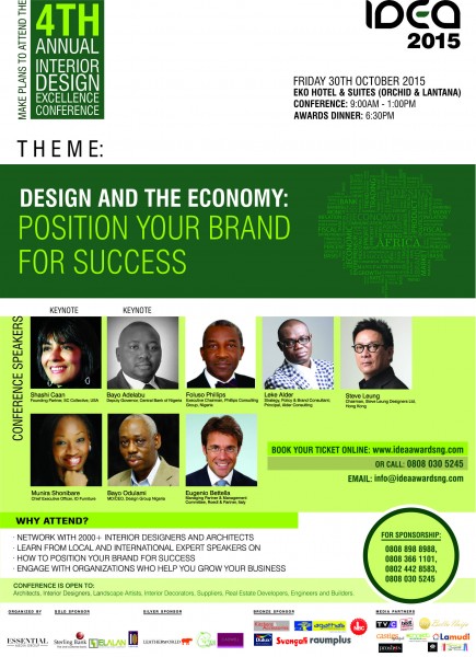 Come Network with Renowned Interior Designers & Architects at The IDEA ...