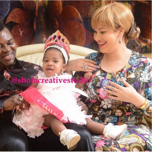 Caroline Danjuma & Husband Celebrate the 1st Year Birthday of their ...