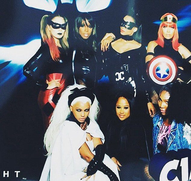 See Beyonce's Costume at Ciara's Surprise Birthday Party | BellaNaija