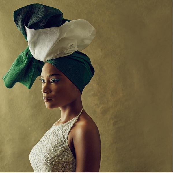 Celebrating Nigeria at 55! Designer Toju Foyeh in a Creative Shoot by ...