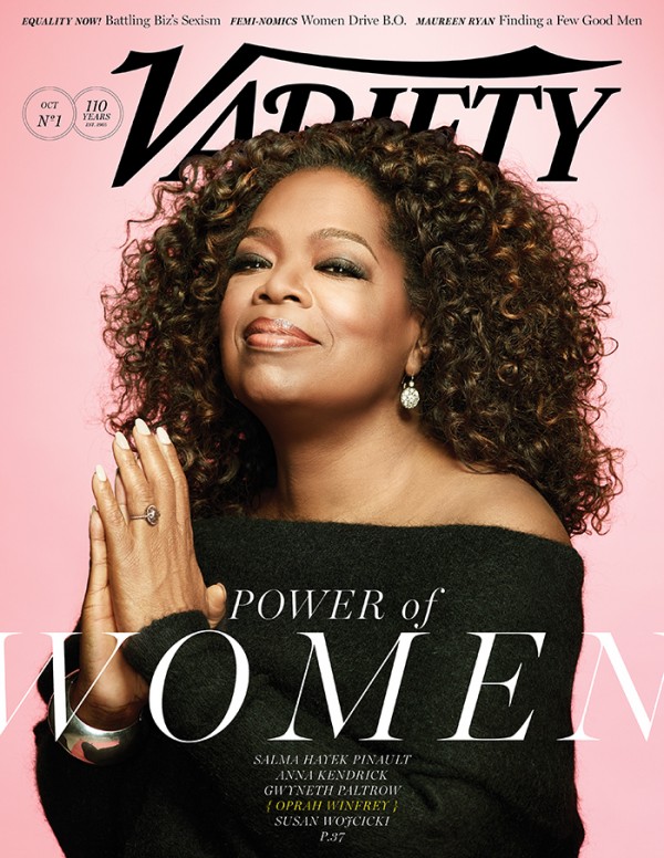 Oprah Winfrey Covers ‘The Power of Women’ Issue of Variety Magazine ...