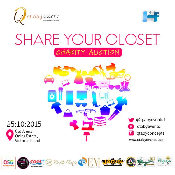 Support the Less Privileged at "Share Your Closet" Charity Auction ...