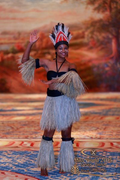 See the African Queens at Miss World 2015 in their Traditional Dance ...