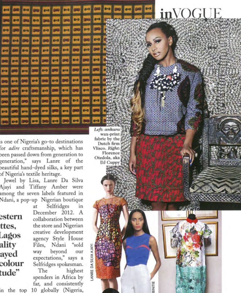 British Vogue features Temi Otedola & DJ Cuppy as Fashionable Members ...