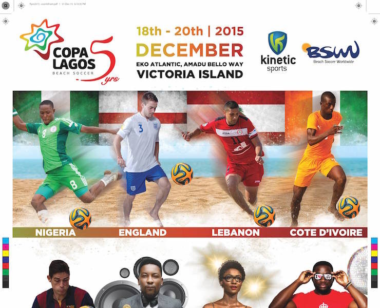 COPA Lagos kicks off this Friday! Get Your Tickets Now...Don't Miss the ...