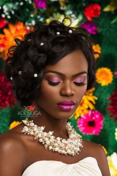 BN Bridal Beauty: Floral Explosion! Makeup by Joy Adenuga | BellaNaija