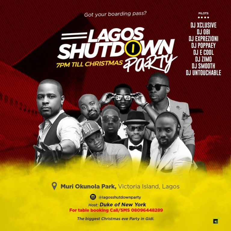 It's just 8 Days to the Biggest Christmas Eve Party in Lagos | Lagos ...