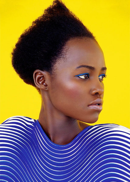 Bold Hues + A Superstar Model = Lupita Nyong'o's feature in The ...