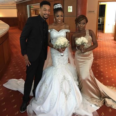 First Look: Mariam Adeyemi & John Timmer's Dubai Wedding | Soliat Bada ...