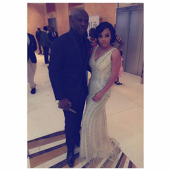 Toke Makinwa & Maje Ayida light up the Future Awards Africa 2015 Black ...