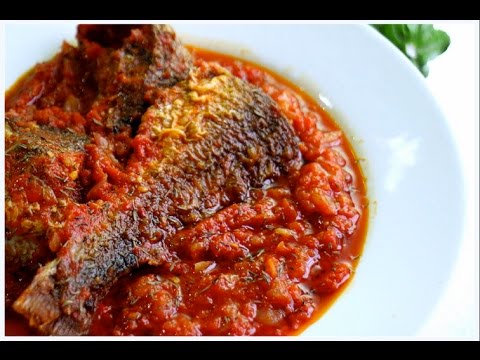 Sisi Yemmie shows how to make Easy Fish Stew | Watch | BellaNaija