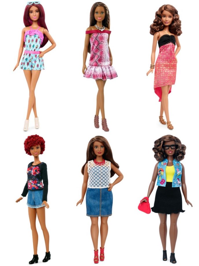 Barbie Got A Body Makeover! She Now Comes in 7 Skin Tones, 4 Body Types ...