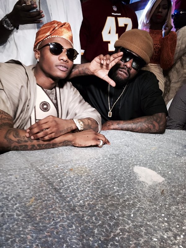 Rapper Wale Spotted at Toolz & Tunde Demuren’s Wedding | BellaNaija