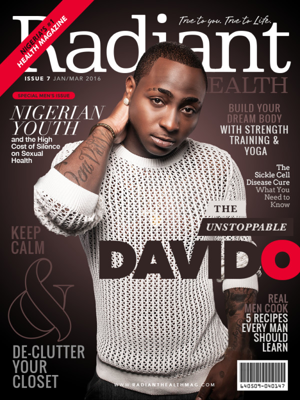 "The Unstoppable" Davido covers Radiant Health Magazine's Valentine ...