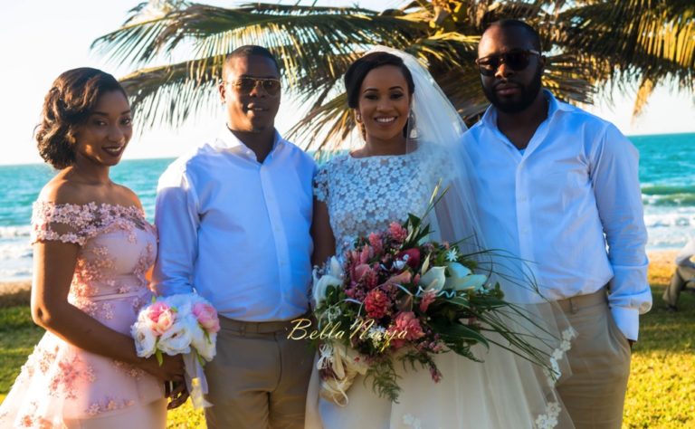 Intimate & Sweet! Majula & Seun's Beautiful Beach Paradise Wedding in ...