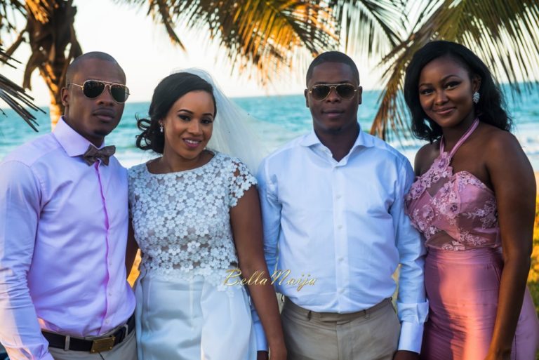 Intimate & Sweet! Majula & Seun's Beautiful Beach Paradise Wedding in ...
