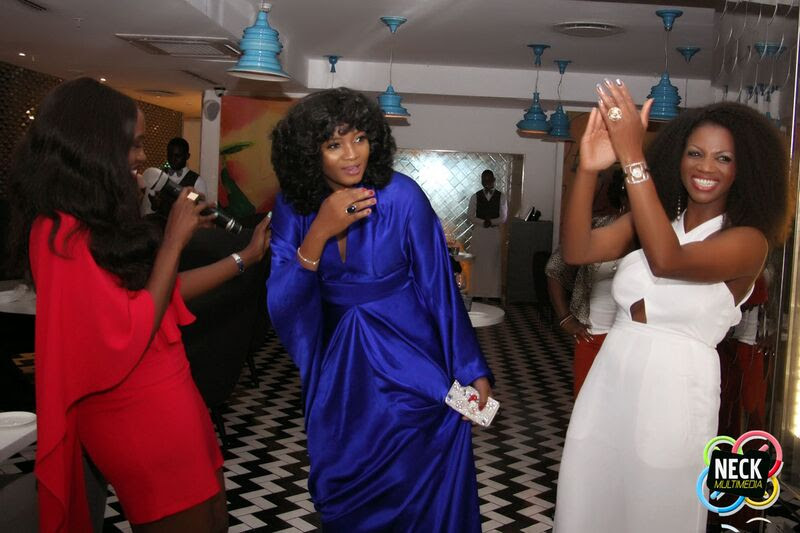 38 & Fab! See Photos of Omotola Jalade-Ekeinde's Surprise Birthday ...