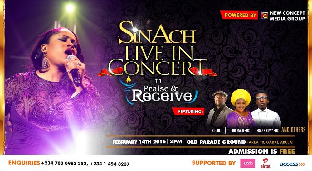 Get Your Praise on with Sinach Live in Concert on Valentine’s Day ...
