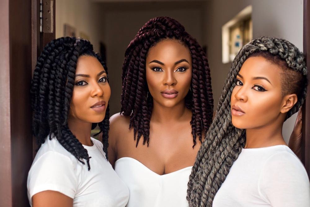 For the Love of Braids! Stephanie Coker, Lola OJ & Raisa Alao in ...