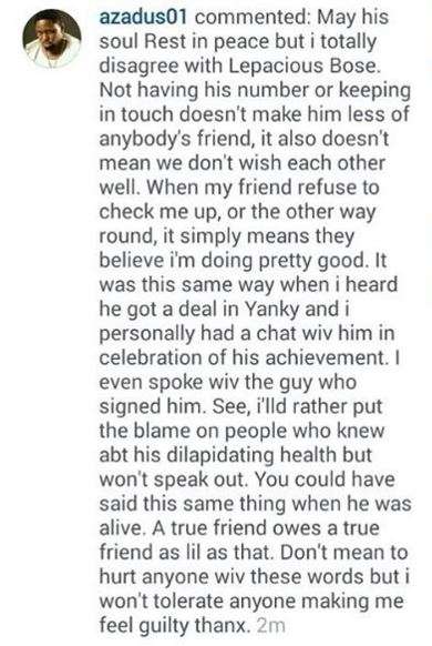“I Won’t Tolerate Anyone Making Me Feel Guilty about Nomoreloss’s Death ...