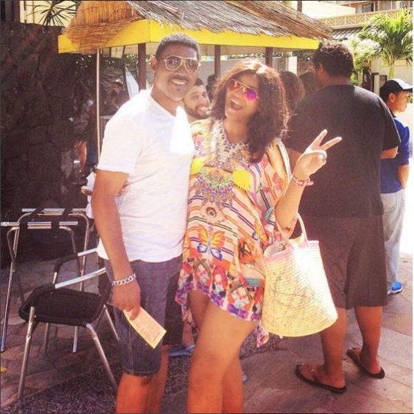 From London to Hawaii...Omotola Jalade Ekeinde & Hubby are enjoying ...