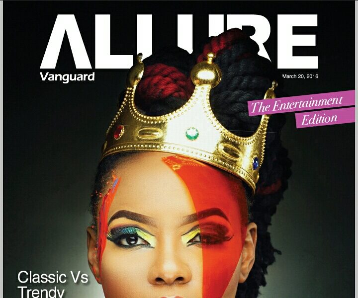 African Queen Yemi Alade is on the cover of Vanguard Allure this Sunday ...