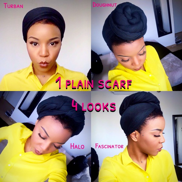 BN Beauty: Lola OJ Shows Us 4 New Ways to Rock an Old Headscarf ... BN Beauty: Lola OJ Shows Us 4 New Ways to Rock an Old Headscarf ...