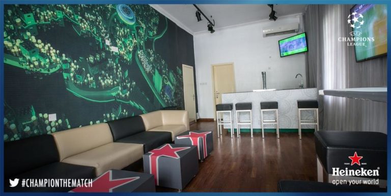 Welcome to #HeinekenHouseLagos! Exclusive look at the first Champions ...