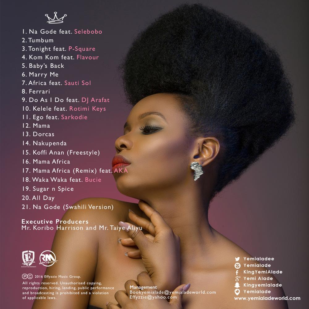 Yemi Alade's Cover Art for "Mama Africa" Deluxe Album is FIERCE ...