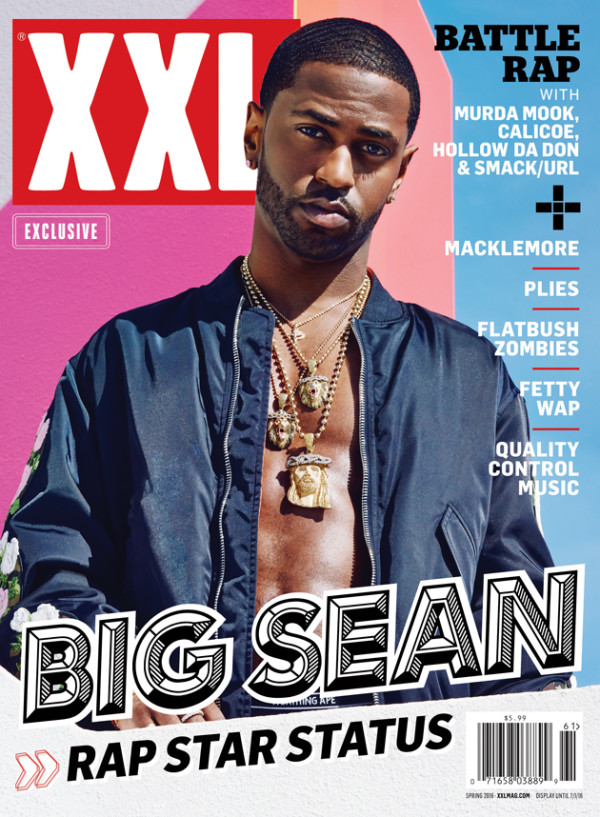 "Rap Star Status"! Big Sean covers XXL Magazine’s Spring 2016 issue ...