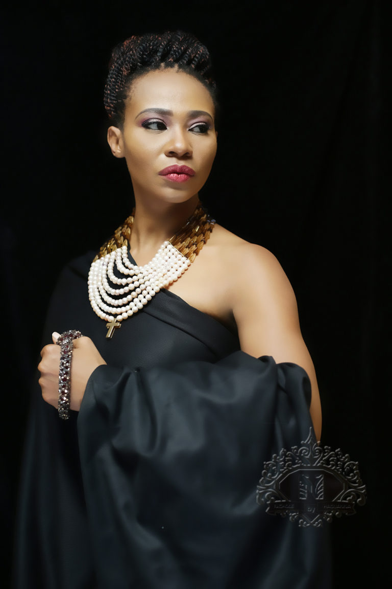 Nse Ikpe-Etim is Literally Smokin' HOT in Nichole By Haguanna's Newest Campaign | BellaNaija