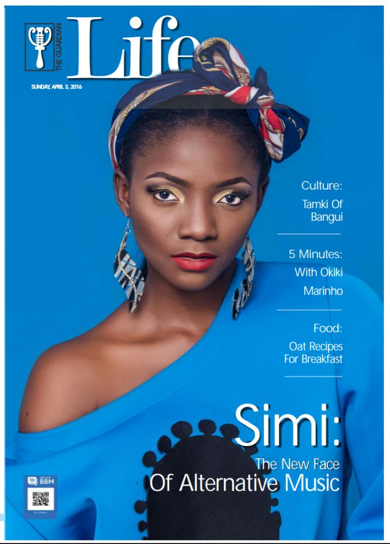 Simi is the "New Face of Alternative Music" for Guardian Life Magazine ...