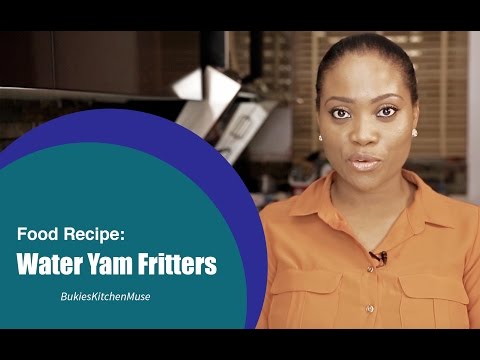 BN TV: Watch How to make Water Yam Fritters/Ojojo by Bukies Kitchen ...