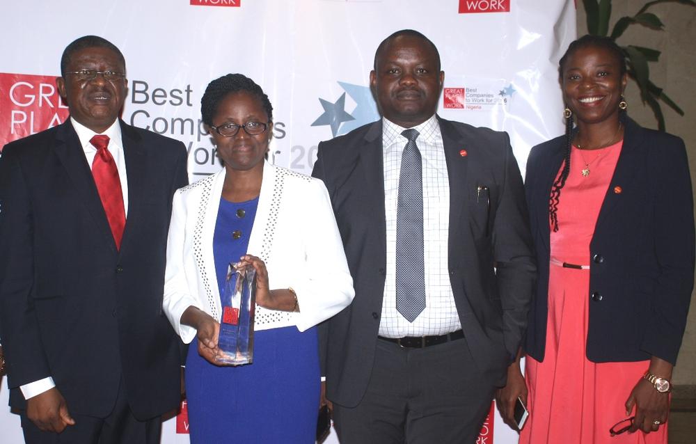CAP Plc wins 2016 Great Place To Work (GPTW) Award | BellaNaija