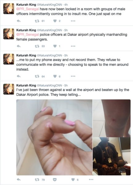 CNN African Voices Presenter Keturah King "beaten up" at Dakar Airport ...