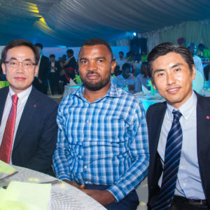 Toke Makinwa, J Martins and Mike Aremu Let Out Their Playful Side at ...