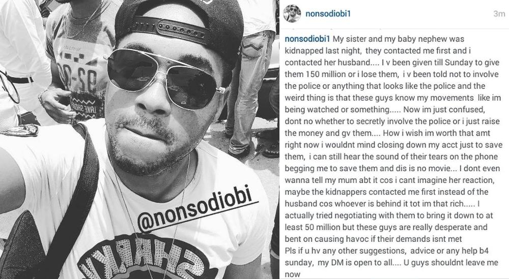 Nollywood Actor Nonso Diobi dissociates himself from Instagram Account ...