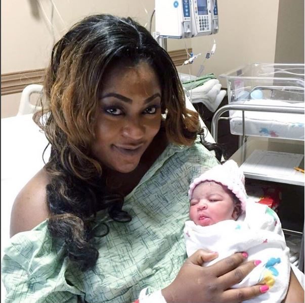 Nollywood Actress Uche Elendu welcomes Baby No2 | BellaNaija
