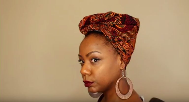 BN Beauty: Learn how to tie this Head Wrap style in this Tutorial with ...