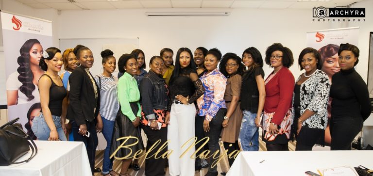 All the Fab Shots from the Charis Hair Masterclass in London | BellaNaija